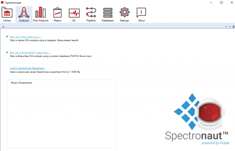 Spectronaut-DIA数据分析常用软件介绍 - Omics - Hunter