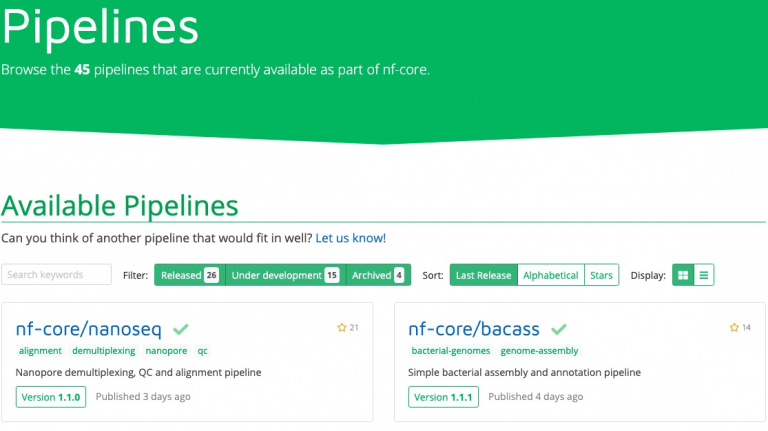 nf-core：基于Nextflow开发的生信流程 - Omics - Hunter