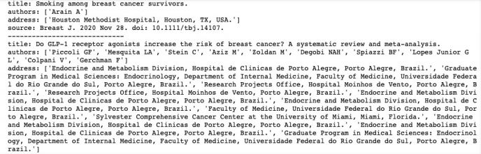Pubmed-用Python教你快速文献检索 - Omics - Hunter