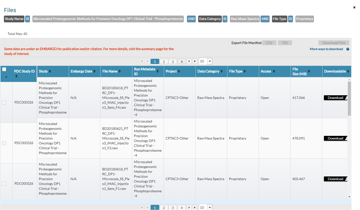 CPTAC数据库介绍及简单使用 - Omics - Hunter