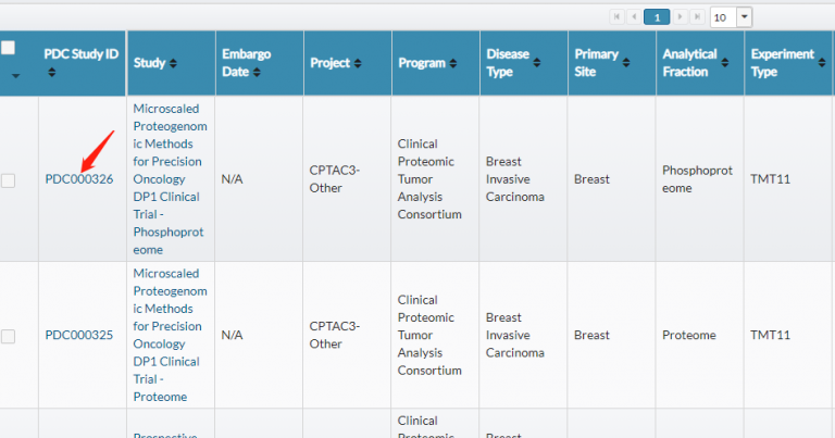 CPTAC数据库介绍及简单使用 - Omics - Hunter